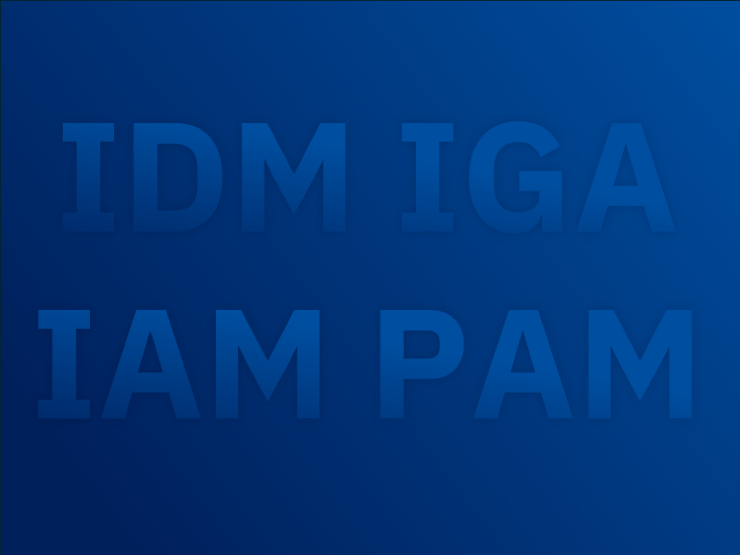 Unterschied zwischen IDM, IAM, IGA und PAM - veryfy